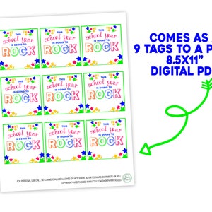 Back to School , School is Going to Rock, Back to School Gift From ...