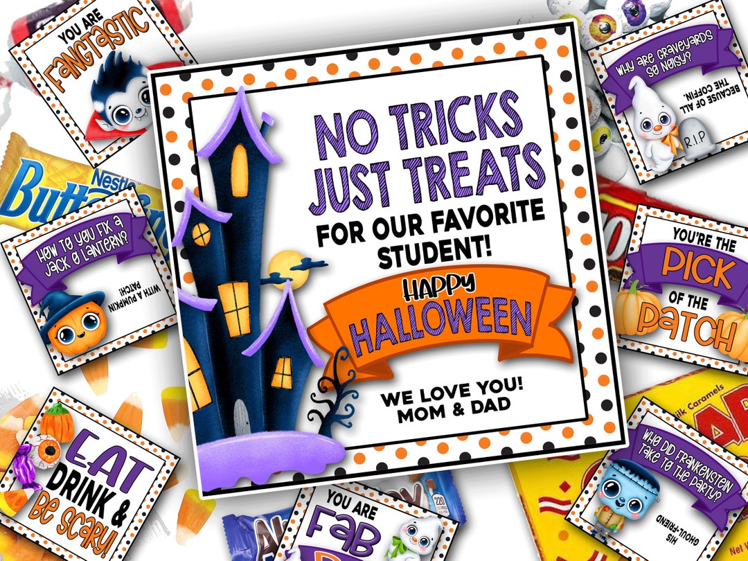 Halloween College Care Package, College Student Halloween Package, No ...