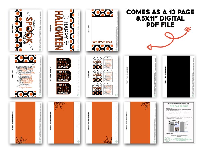 LDS Missionary Halloween Package, Printable Missionary Halloween ...