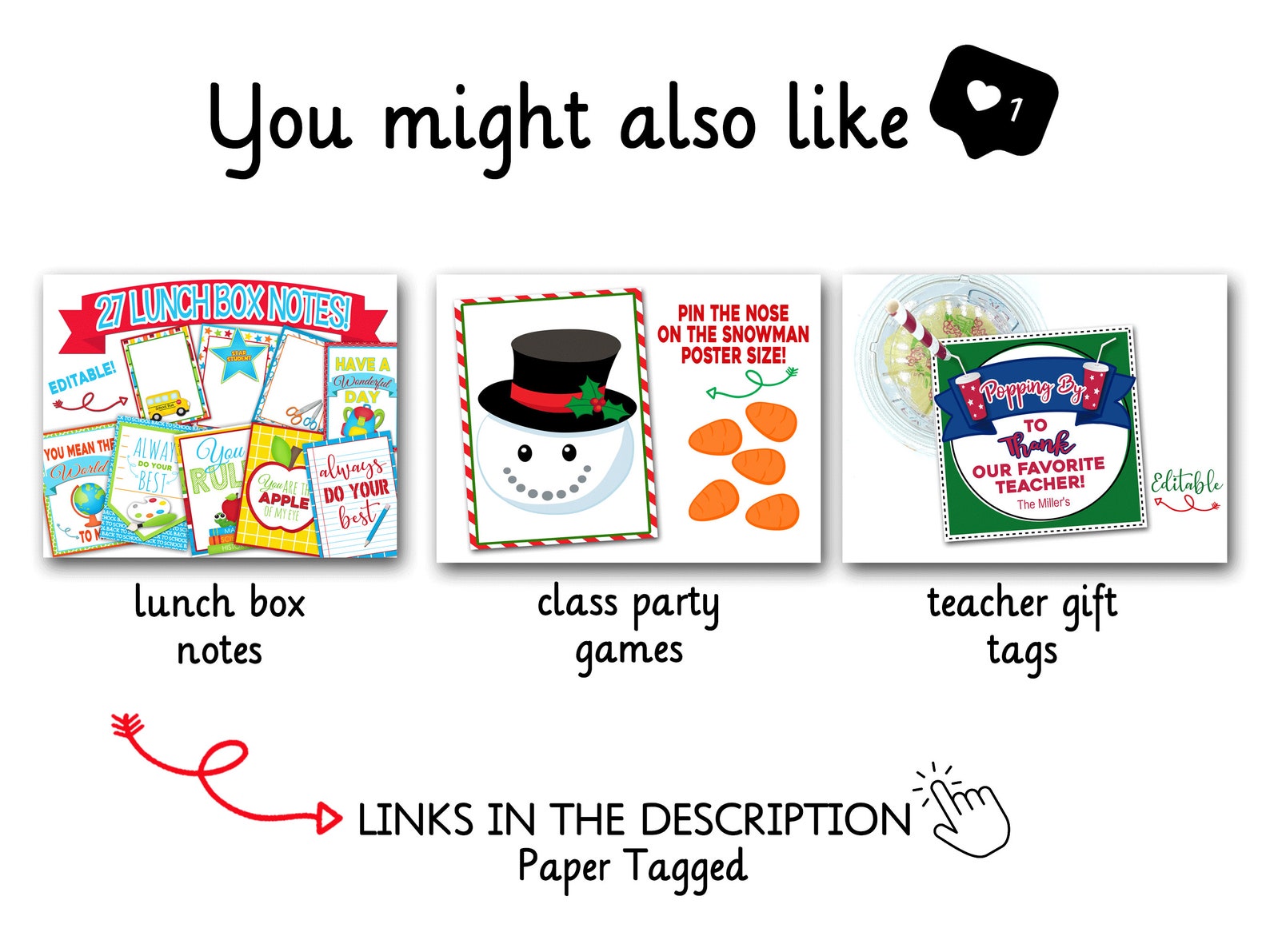 End of School Year Gift Tags, Back to School Gift Tags, New School ...
