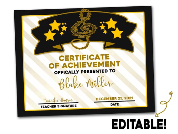 Recital Awards Printables