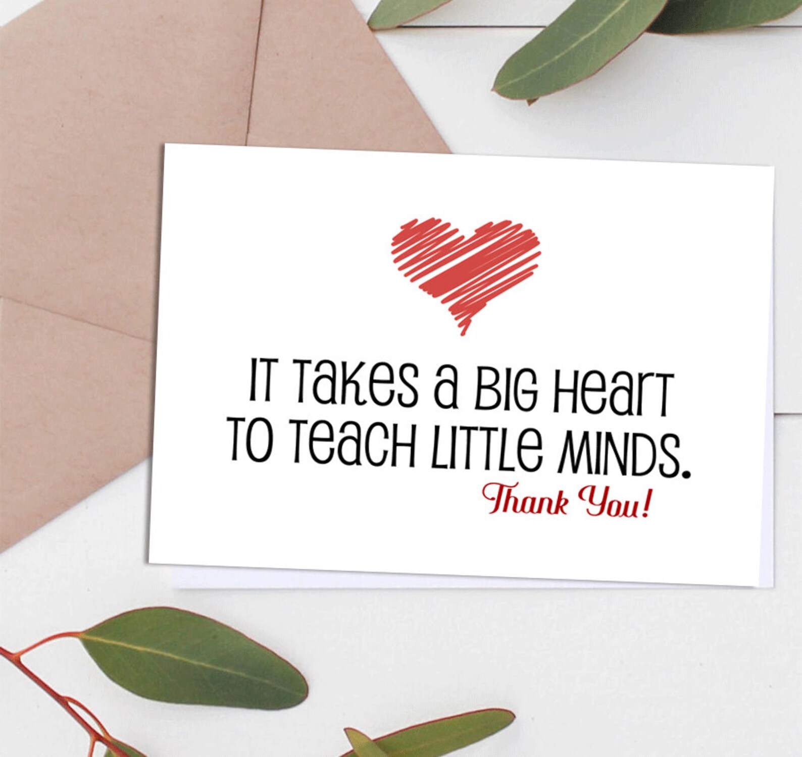 Teacher Appreciation Card Valentine for Teacher Card for - Etsy