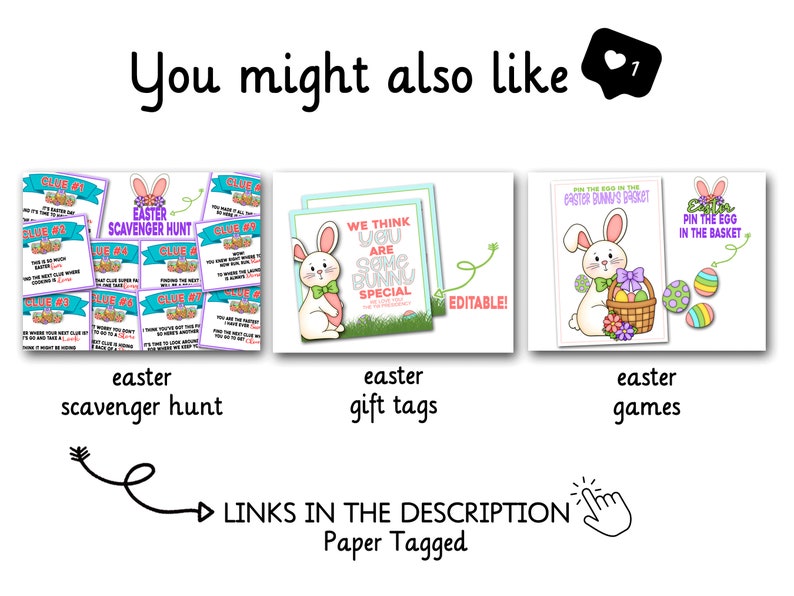 Easter Bunny Coupons Bunny Money Easter Bunny Reward - Etsy
