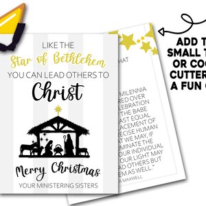 Christmas Ministering Gift, LDS Ministering Christmas Gift, Christmas ...