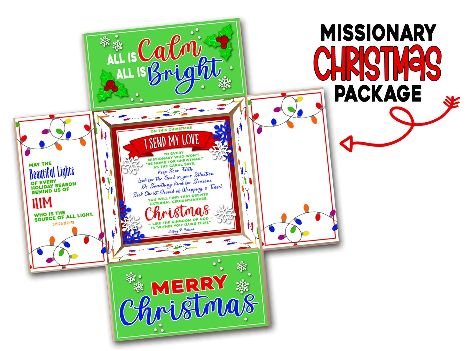 Missionary Christmas Package, LDS Missionary Christmas Package, LDS ...