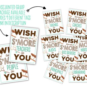 Teacher Gift, S'more Teachers Like You, Teacher Appreciation Gift ...