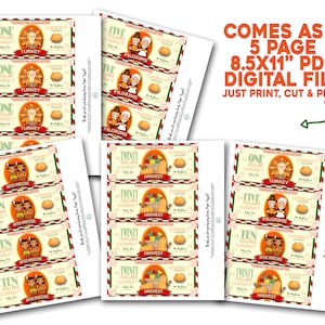 Thanksgiving Play Money, Fall Play Money, Thanksgiving Fake Money ...