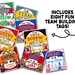 Team Treat Tags, Sports Spirit Bags, Team Building Tags, Team Spirit ...