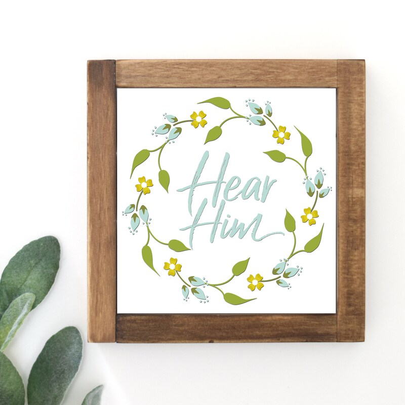Hear Him Ornament - Etsy