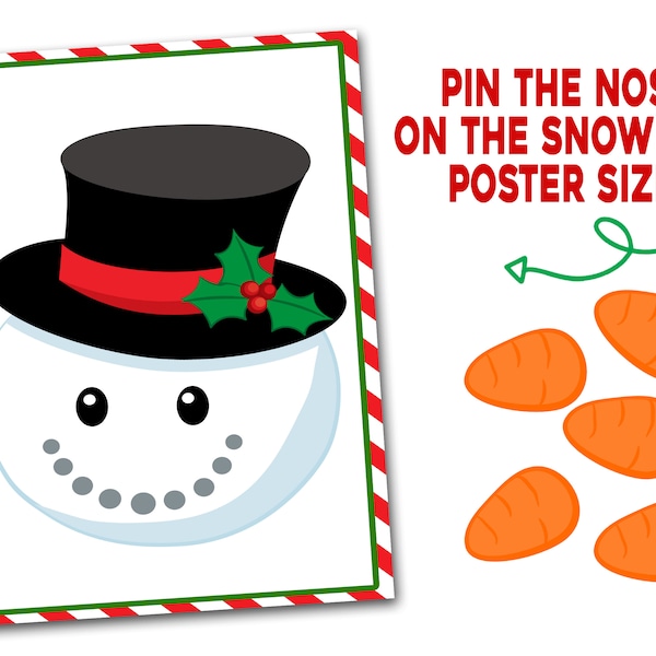 Snowman Pin - Etsy