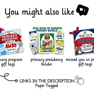 2024 Primary Bulletin Board, Book of Mormon Bulletin Board Decorations ...