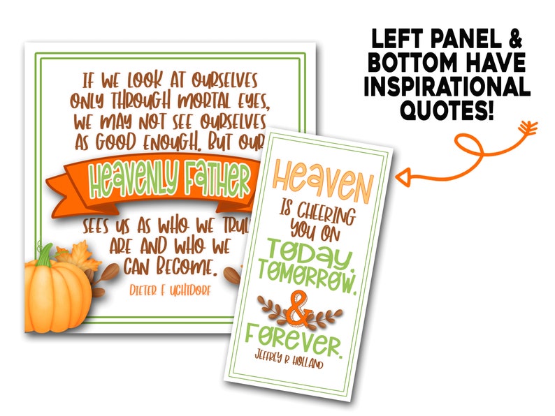 LDS Missionary Fall Package Printable Missionary Thanksgiving - Etsy