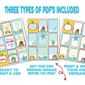 Lunch Box Notes for Kids, Printable Kindness Cards, Words of ...