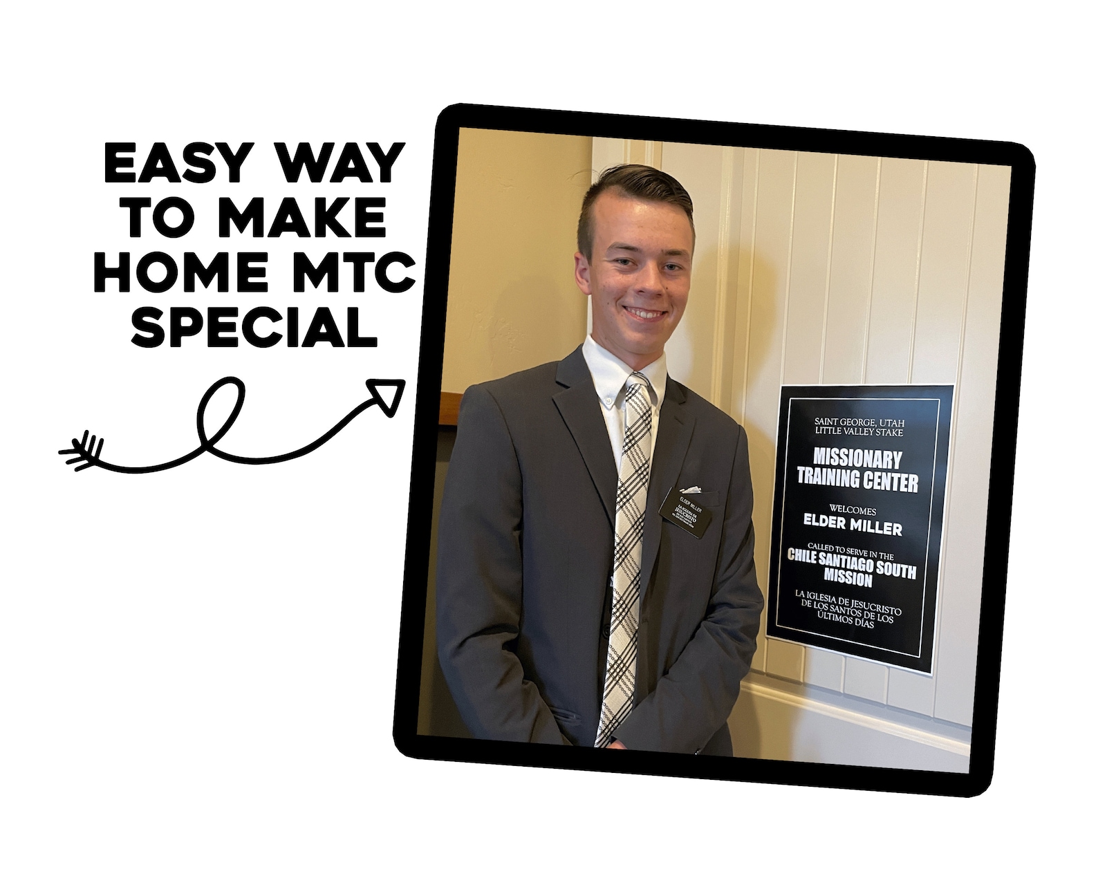 Latter Day Saint Home MTC Door Sign LDS Mission Home - Etsy
