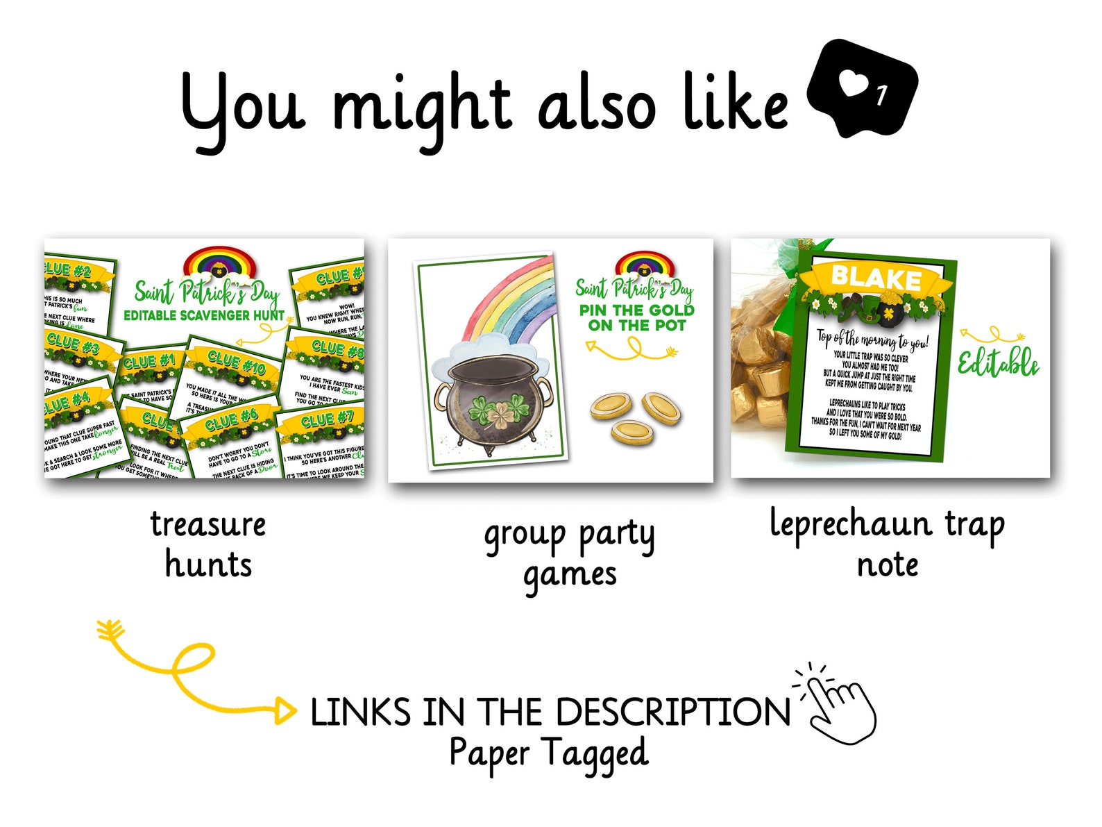 Leprechaun Trap Kit Leprechaun Trap Printable Props Saint | Etsy