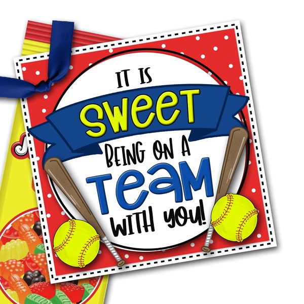 Softball Party Favor - Etsy