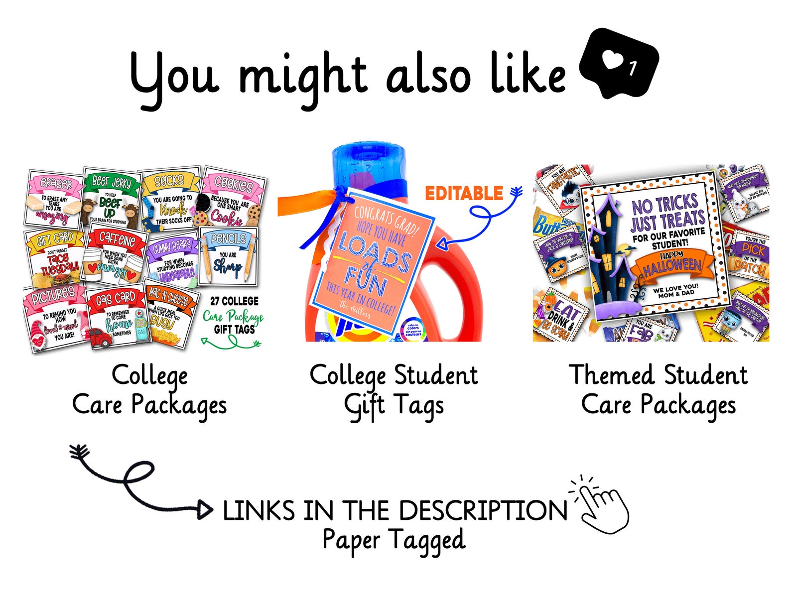 Open When Envelopes for College Students, College Student Open When ...