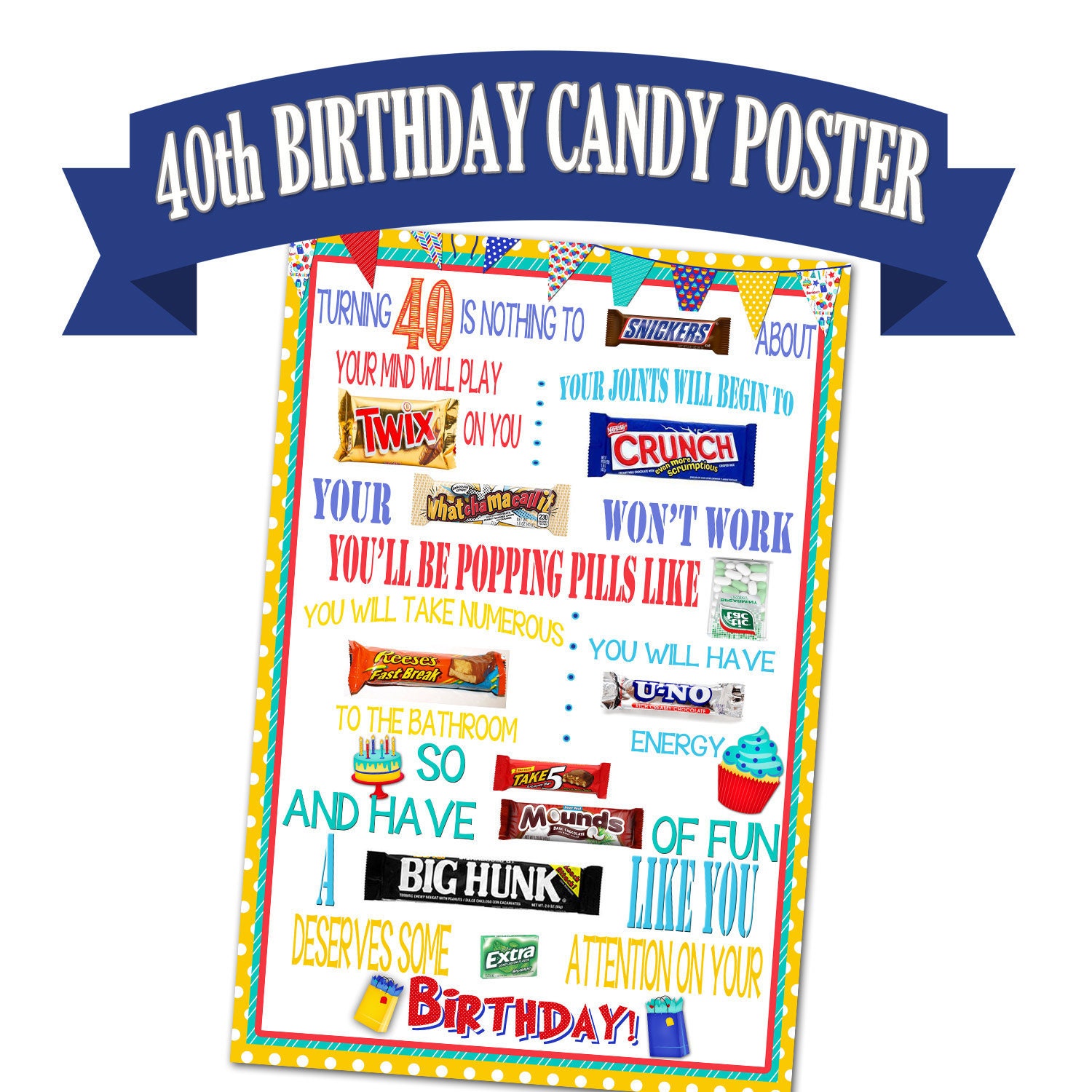 Candy Poems For Birthday