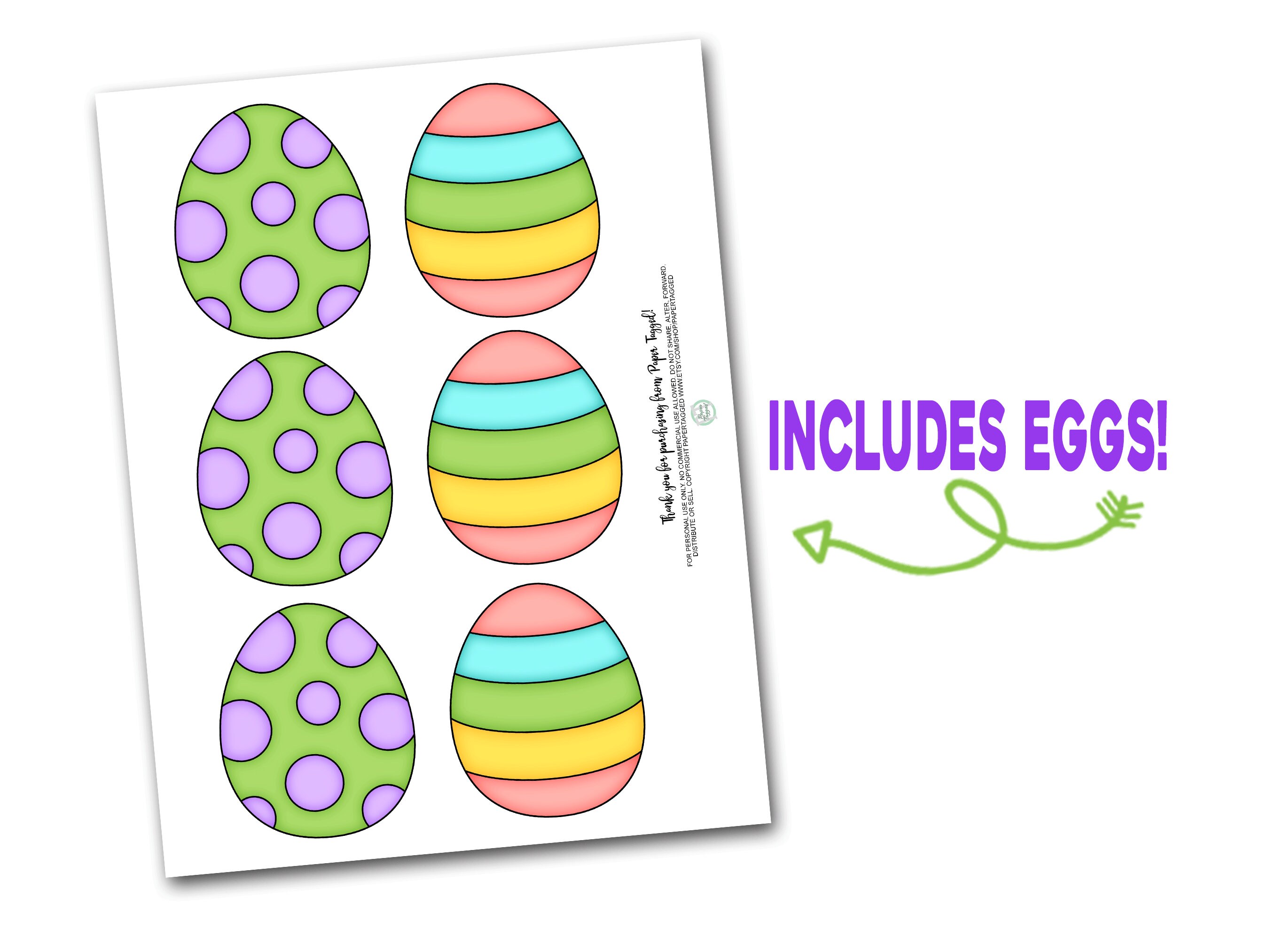 Easter Pin the Egg in the Basket, Easter Game, Printable Easter Party ...
