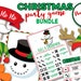 Christmas Party Game Bundle, Group Party Games, Family Friendly ...