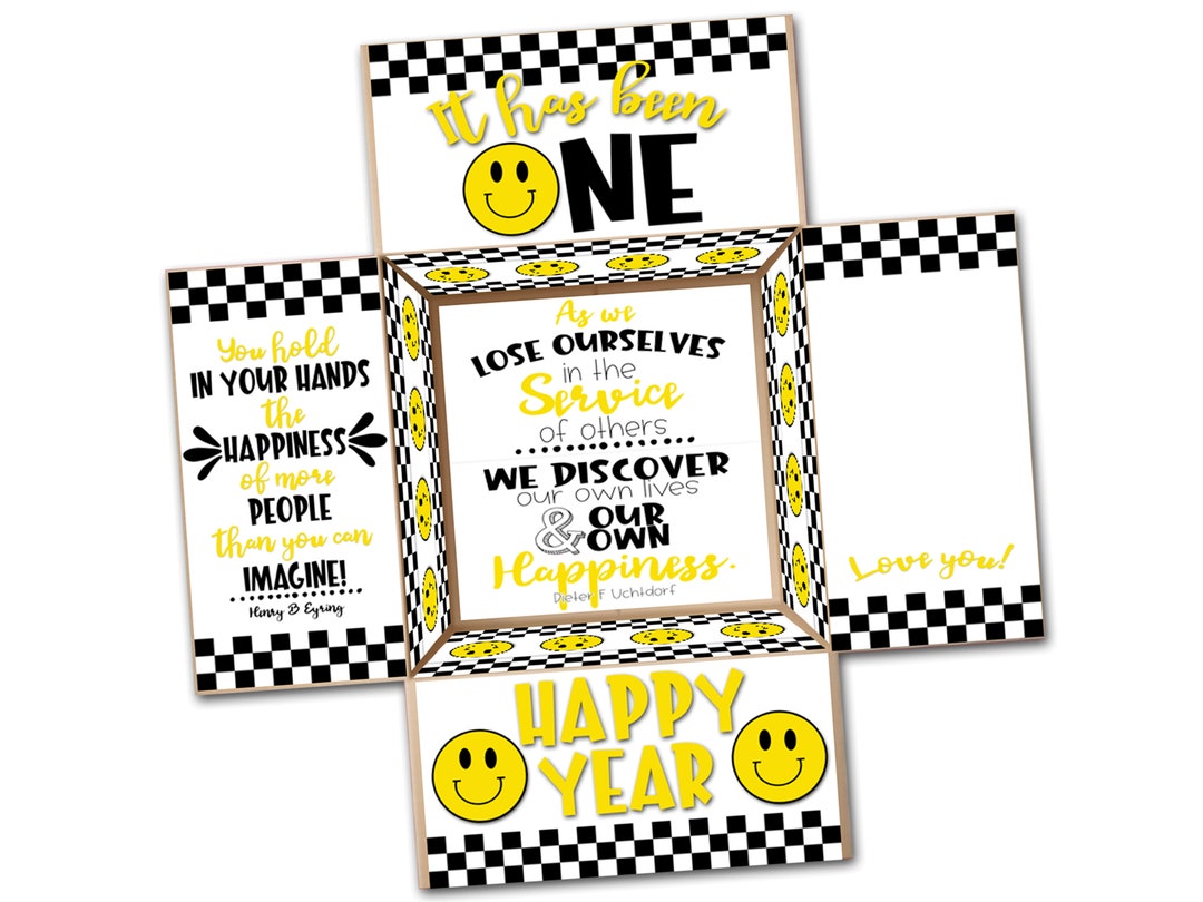 LDS Missionary One Year Care Package, Printable Missionary One Year ...