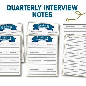 Ministering Interviews Packet, Ministering Interview Assignment Cards ...