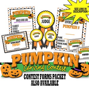 Costume Contest Printable Forms Packet, Costume Contest Judges Score ...