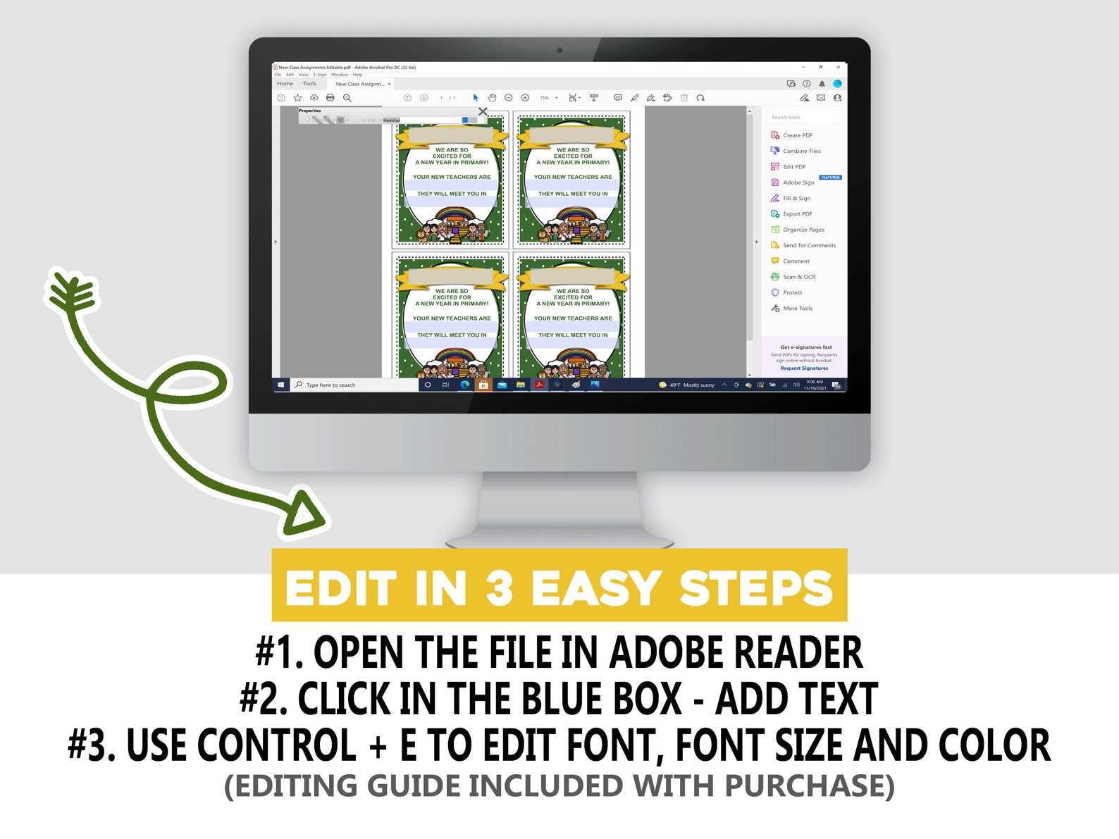 Primary Class Assignment Handouts 2023 Primary Planner - Etsy