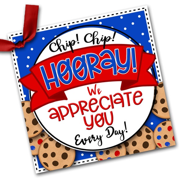Chip Chip Hooray We Appreciate You Every Day Card - Etsy