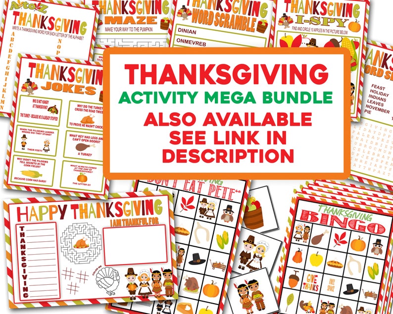 Thanksgiving Party Game, Don't Eat Pete, Group Game, Thanksgiving ...