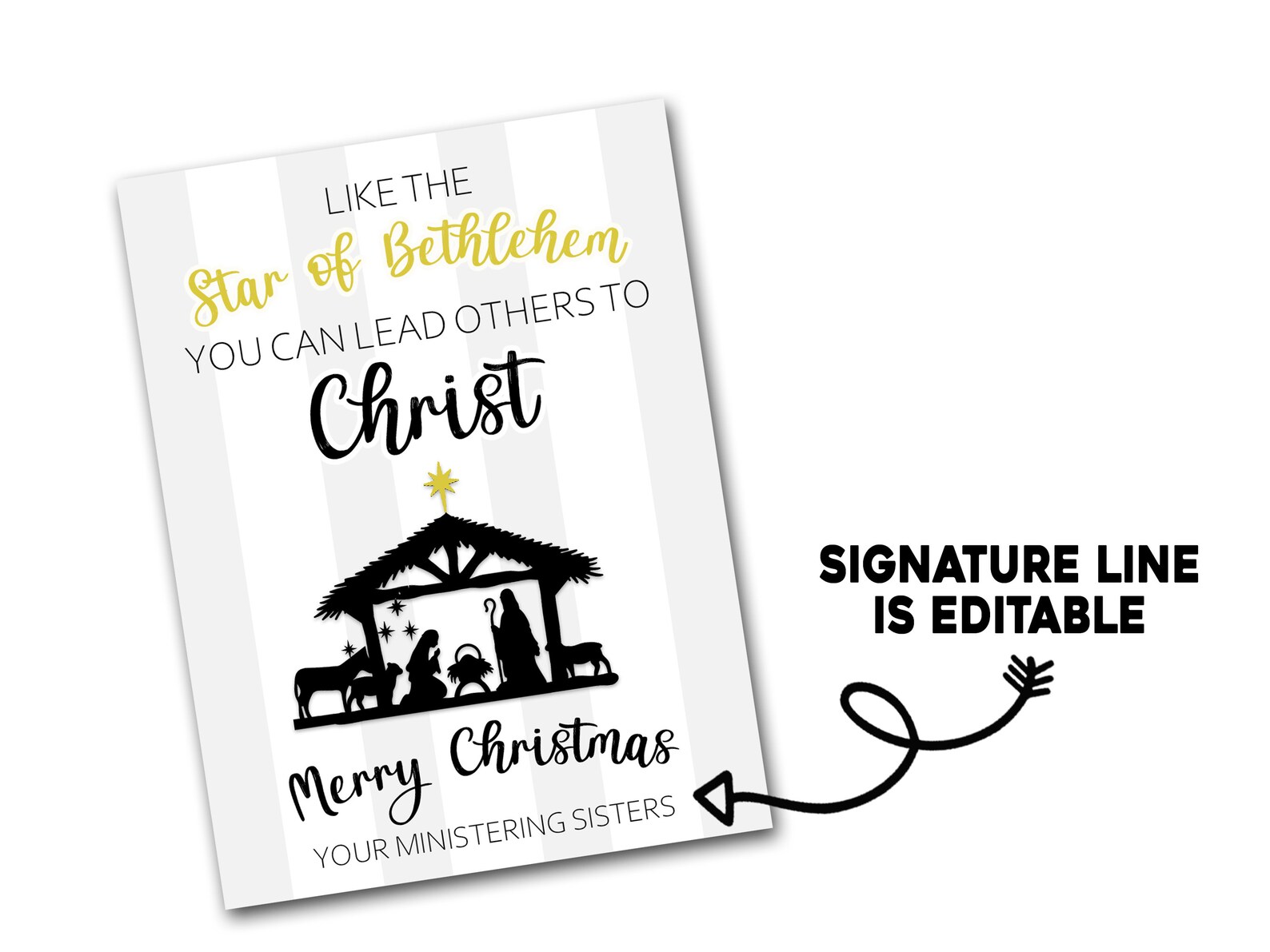 Christmas Ministering Gift, LDS Ministering Christmas Gift, Christmas ...