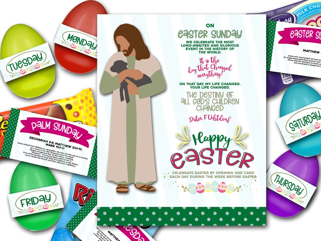 Easter Week With Christ, LDS Missionary Easter Gift, LDS Primary Easter ...