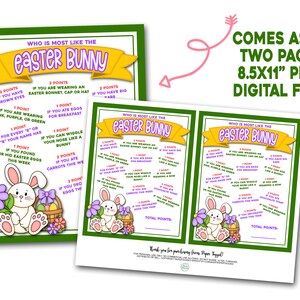 Easter Games, Easter Activity, Teen Easter Party Game, Easter ...
