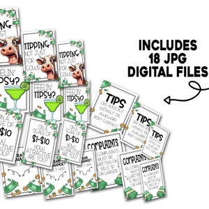 Funny Tip Signs, Printable Tipping Signs, Tipping Signs, Tip Jar Signs ...