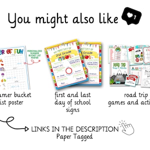 Summer Bucket List Bingo Game, Summer Party Game, Last Day of School ...