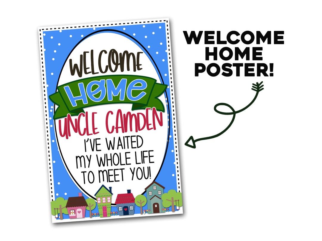 Welcome Home Poster, Mission Welcome Home Poster, Airport Poster ...