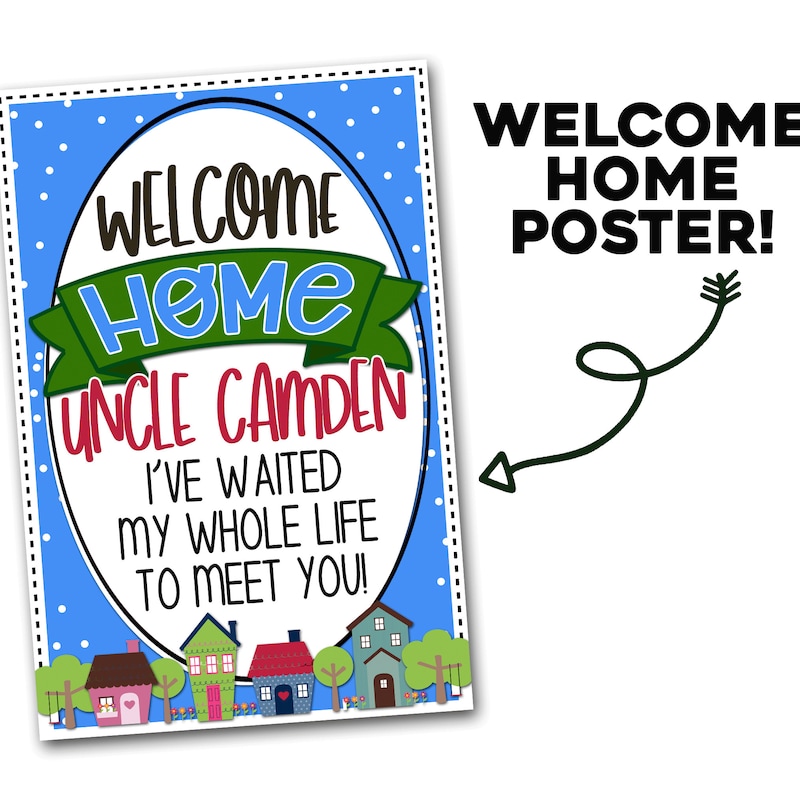 Welcome Home Banner - Etsy