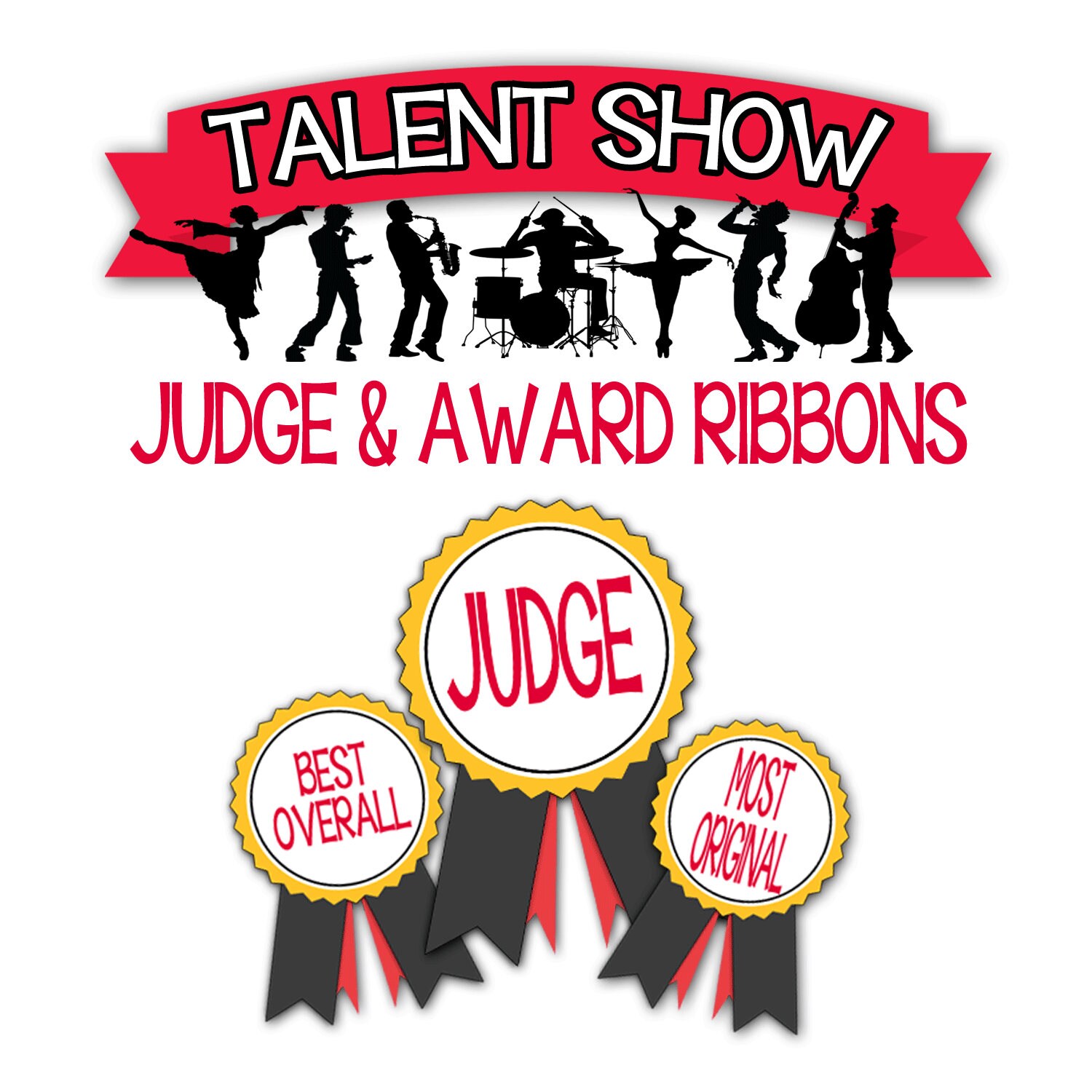 Talent Show Printable Contest Forms Talent Show Participation - Etsy