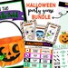 Halloween Party Game Bundle, Group Party Game, Family Friendly ...