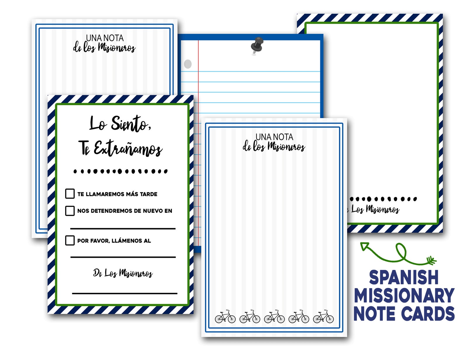Missionary Note Cards LDS Missionary Door Note Cards | Etsy