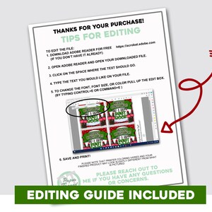 Root Beer Christmas Neighbor Gift, Christmas Gift Tag, Merry Christmas ...