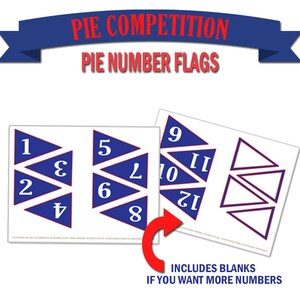 Pie Making Competition Printable Forms, Pie Contest Forms Packet, Pie ...