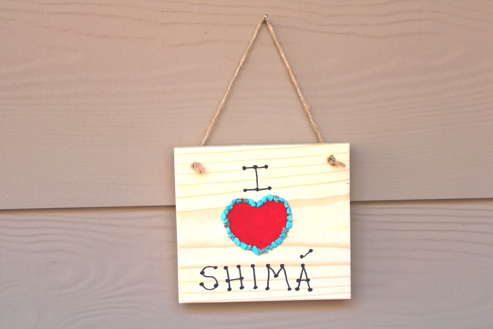 I Love Shimá Wooden Sign Heart Plaque Navajo Navaho Diné Shima - Etsy