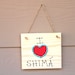I Love Shimá Wooden Sign Heart Plaque Navajo Navaho Diné Shima - Etsy