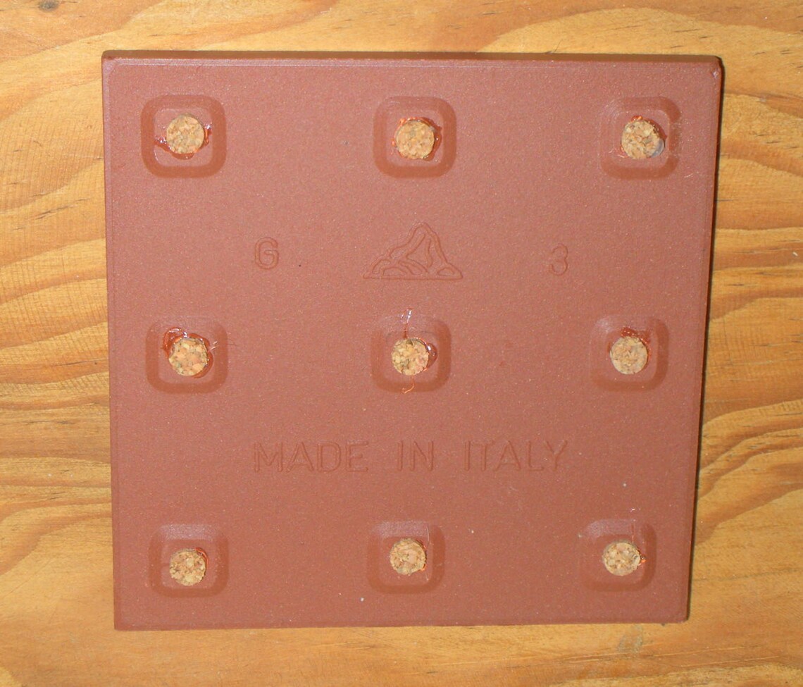 Poblano Chile Coaster Set 4 Hand Painted Italian Unglazed - Etsy