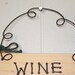 Wine Not Whine Wooden Sign Plaque Grapevine Leaves Grapes Grape Vine ...