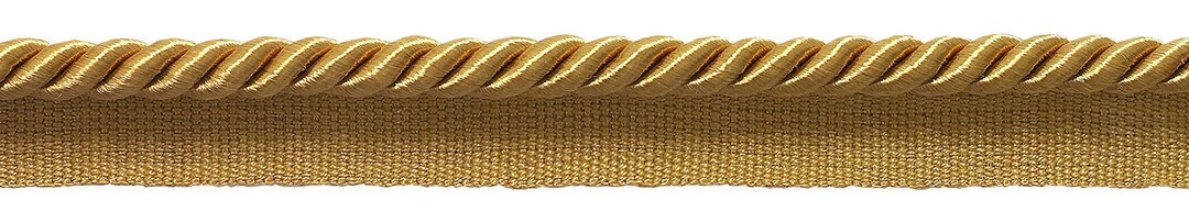 5/16" (0.5cm) Medium Shiny Twisted Rope Cord With Lip | Cord Trim ...