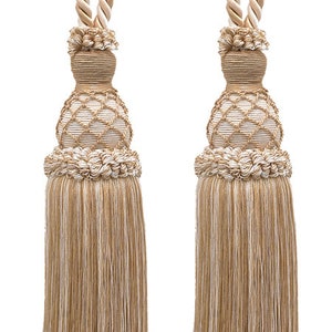 DÉCOPRO Curtain & Drapery Tassel Tieback, Tassel Length 10" (25cm ...