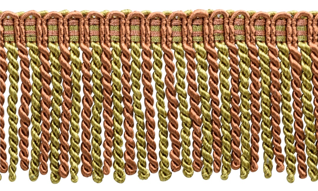 3" Long Bullion Fringe Trim With Fancy Knitted Header (style# DB3 ...