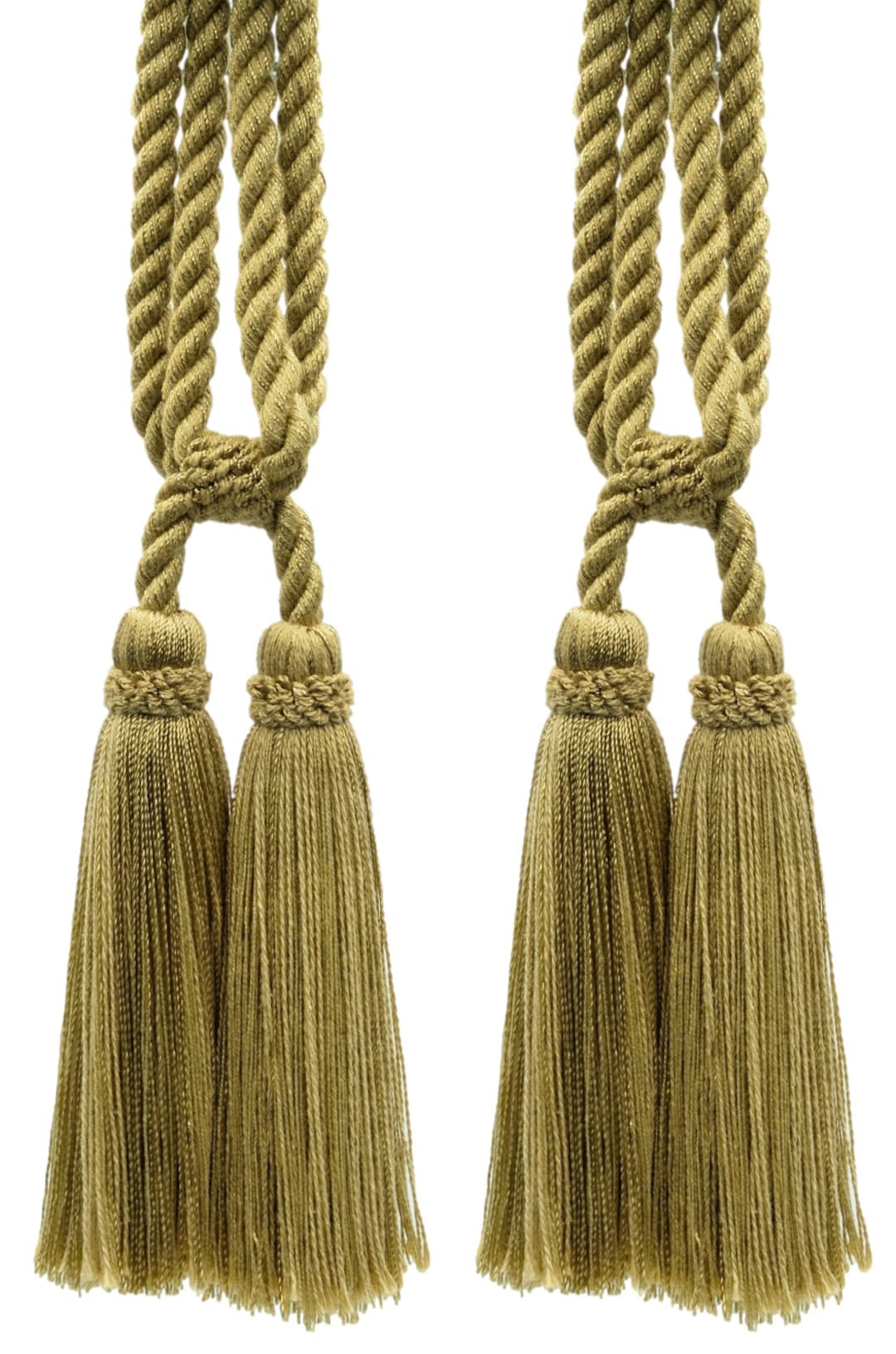 Double Tassel Tassel Tieback, Tassel Length 5 1/2 14cm, 27 Spread 68 ...